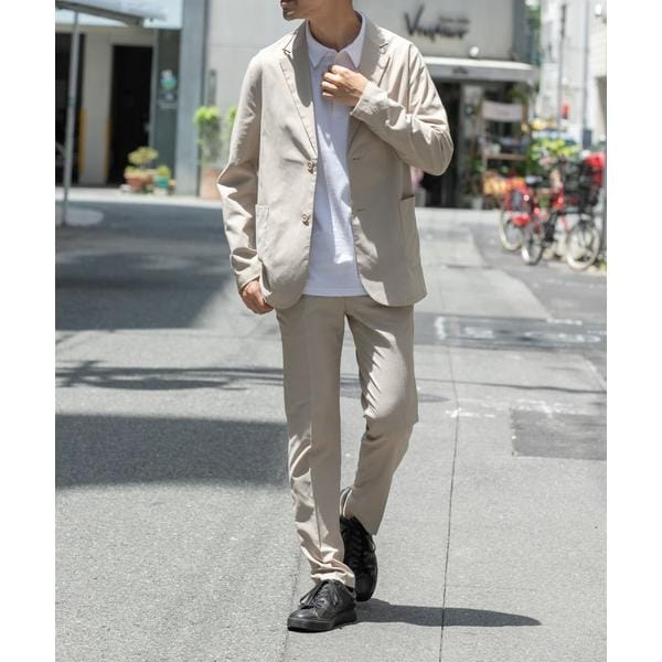 アーバンリサーチ ロッソ（URBAN RESEARCH ROSSO）/『防シワ』『XLサイズあり』ハイパフォーマンスリネンセットアップ