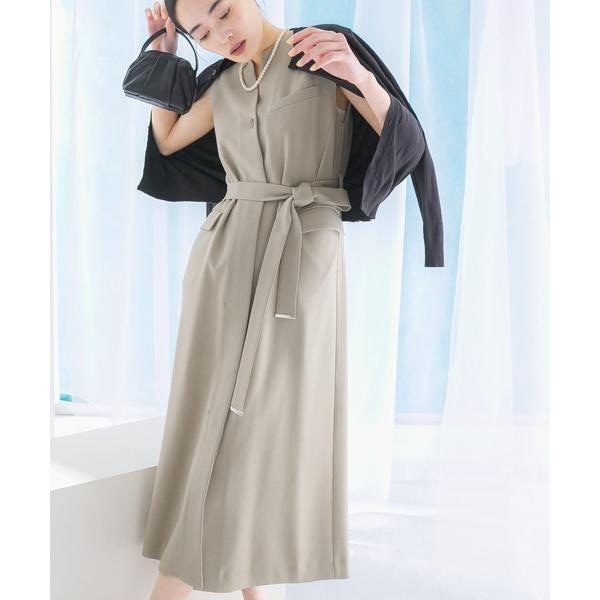 アーバンリサーチ ロッソ（URBAN RESEARCH ROSSO）/リネンライクレイヤードワンピース