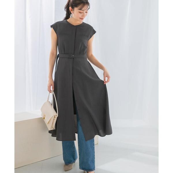 アーバンリサーチ ロッソ（URBAN RESEARCH ROSSO）/『UR TECH DRYLUXE』ポケットデザインワンピース