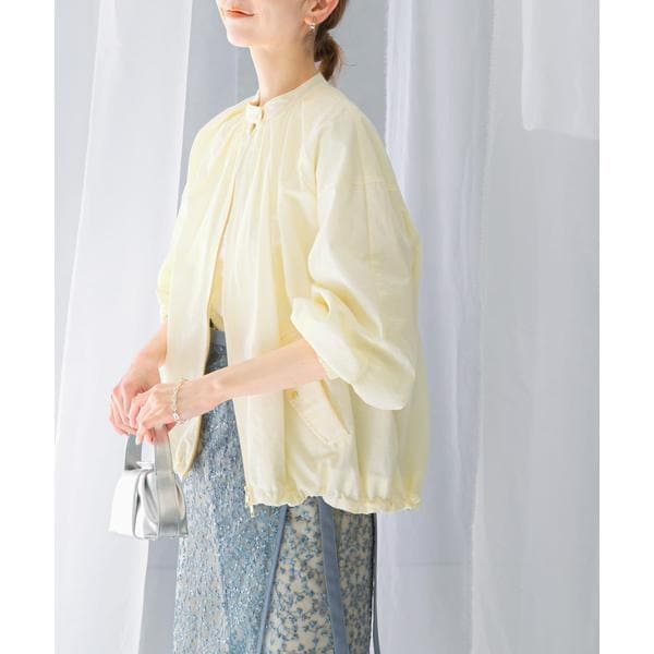 アーバンリサーチ ロッソ（URBAN RESEARCH ROSSO）/ギャザーボリュームブルゾン