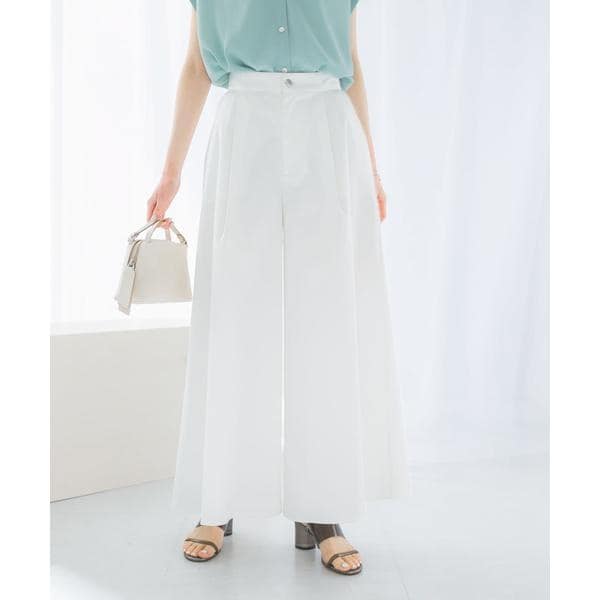 アーバンリサーチ ロッソ（URBAN RESEARCH ROSSO）/コットンワイドパンツ