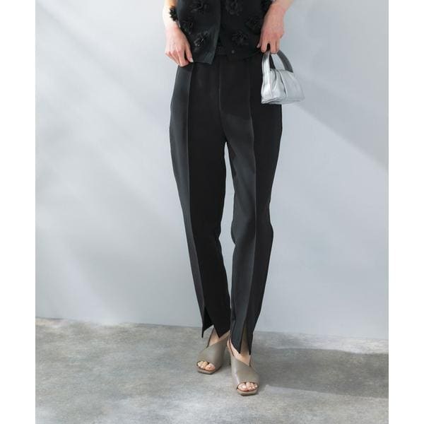 アーバンリサーチ ロッソ（URBAN RESEARCH ROSSO）/スリットデザインテーパードパンツ