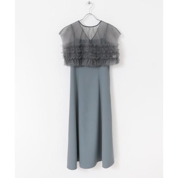 アーバンリサーチ ロッソ（URBAN RESEARCH ROSSO）/チュールフリルドレス