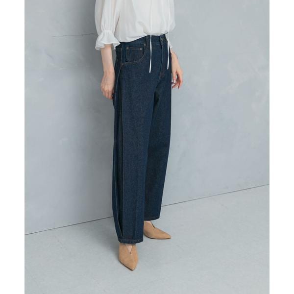 アーバンリサーチ ロッソ（URBAN RESEARCH ROSSO）/YENN　SIDE PLEATED DENIM