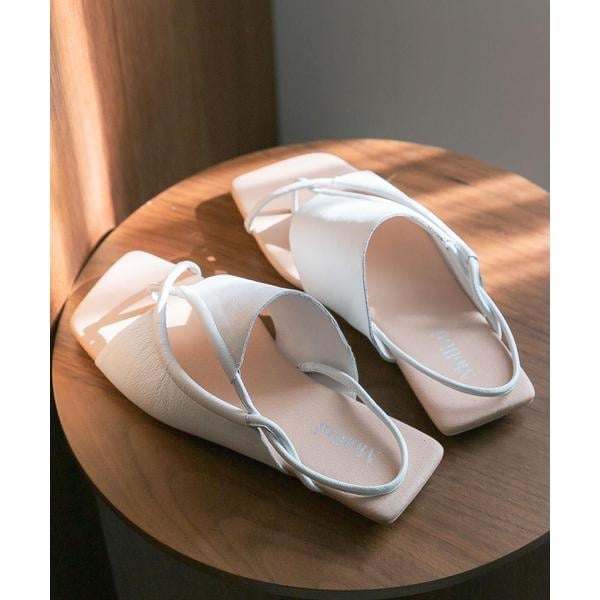 アーバンリサーチ ロッソ（URBAN RESEARCH ROSSO）/Mollini　クロスフラットサンダル