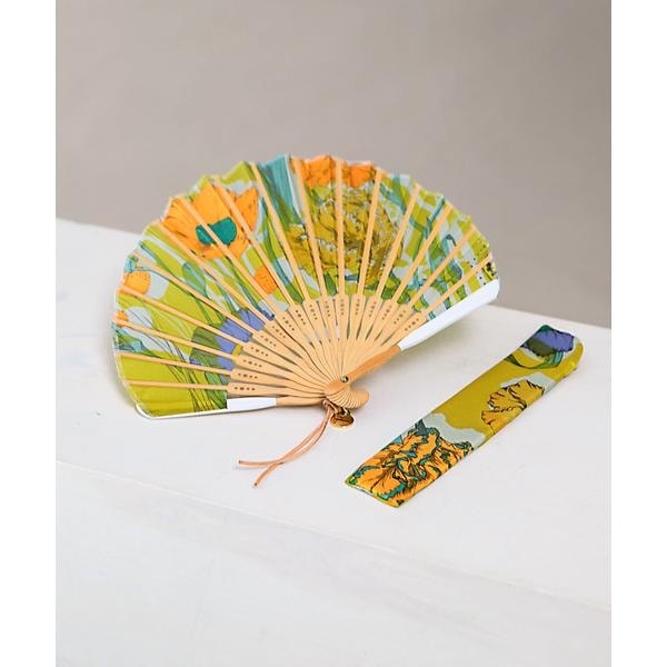 アーバンリサーチ ロッソ（URBAN RESEARCH ROSSO）/manipuri　扇子コラージュブルーム