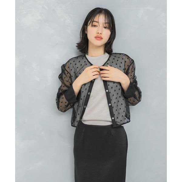 アーバンリサーチ ロッソ（URBAN RESEARCH ROSSO）/シアーメッシュドットプルオーバー