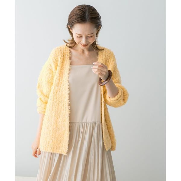 アーバンリサーチ ロッソ（URBAN RESEARCH ROSSO）/ヘアリーカーディガン