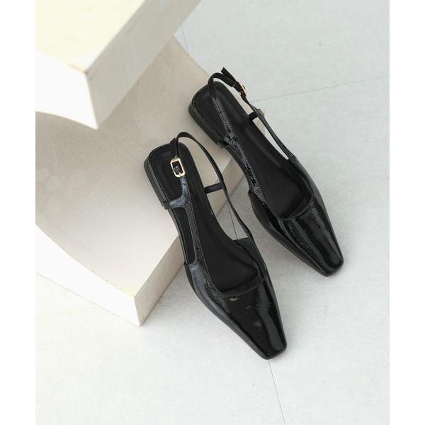 アーバンリサーチ ロッソ（URBAN RESEARCH ROSSO）/Mollini　エナメルフラットシューズ