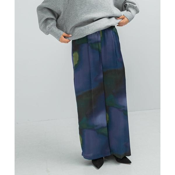 アーバンリサーチ ロッソ（URBAN RESEARCH ROSSO）/CHIGNON　グラデーションカラーワイドパンツ