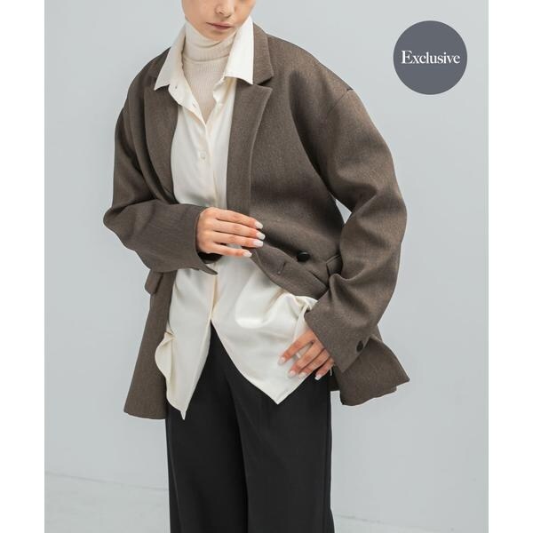 アーバンリサーチ ロッソ（URBAN RESEARCH ROSSO）/『別注』ELENDEEK×ROSSO　HERRINGBONE OVER JACKET