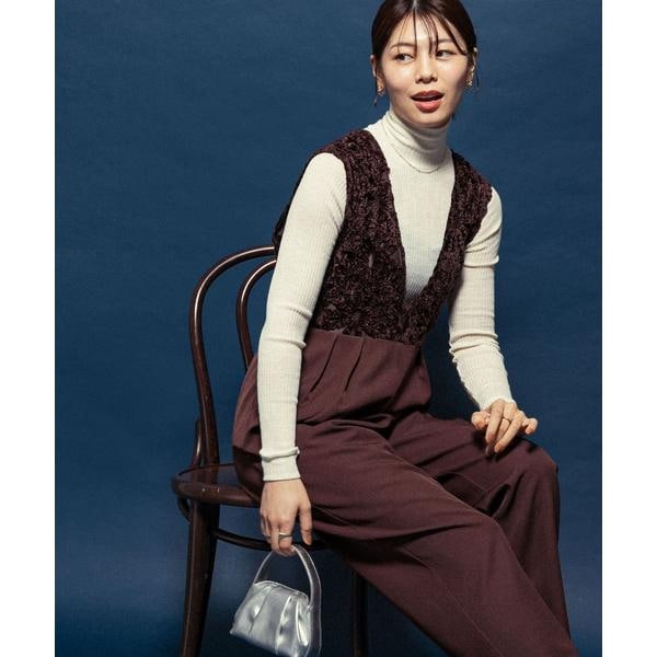 アーバンリサーチ ロッソ（URBAN RESEARCH ROSSO）/F by ROSSO　モールレース切替オールインワン