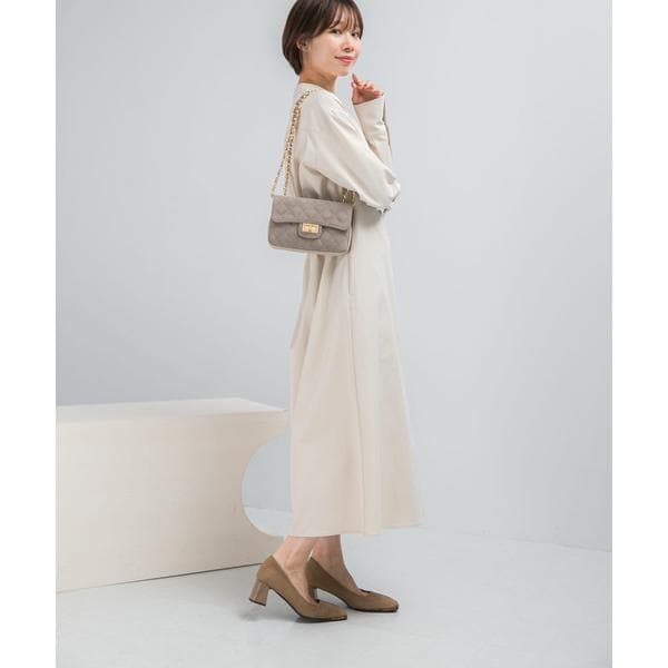 アーバンリサーチ ロッソ（URBAN RESEARCH ROSSO）/ウォッシャブルウエストマークワンピース