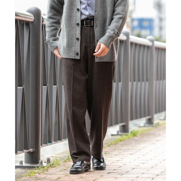 アーバンリサーチ ロッソ（URBAN RESEARCH ROSSO）/ウールツイードワイドパンツ
