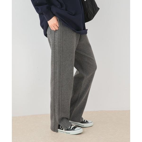 アーバンリサーチ ロッソ（URBAN RESEARCH ROSSO）/F by ROSSO　ウォッシャブル抗ピルニットパンツ