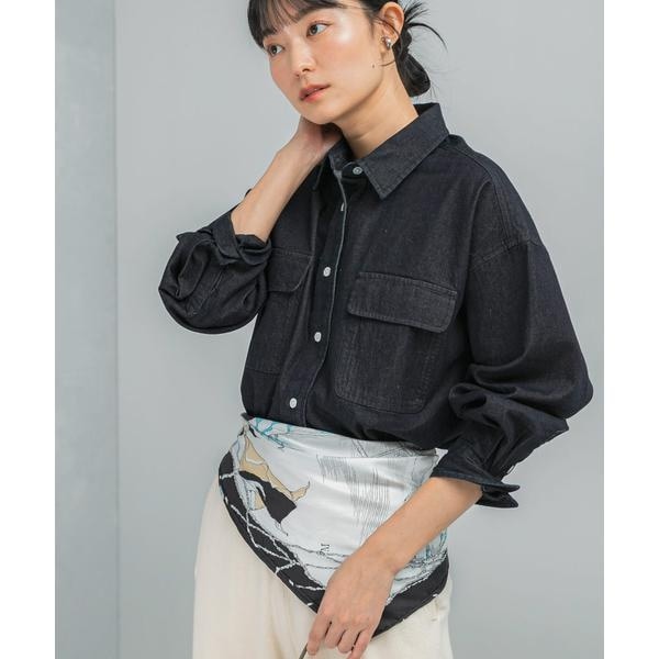 アーバンリサーチ ロッソ（URBAN RESEARCH ROSSO）/『WEB限定』デニムオーバーシャツ