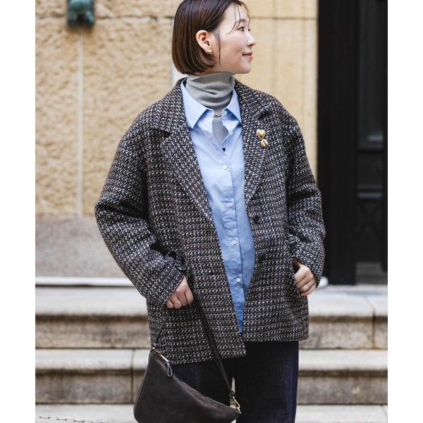 アーバンリサーチ ロッソ（URBAN RESEARCH ROSSO）/F by ROSSO　『UR TECH』ミックスツイードジャコット