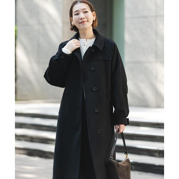 アーバンリサーチ ロッソ（URBAN RESEARCH ROSSO）/F by ROSSO　『UR TECH』ビーバーステンカラーロングコート