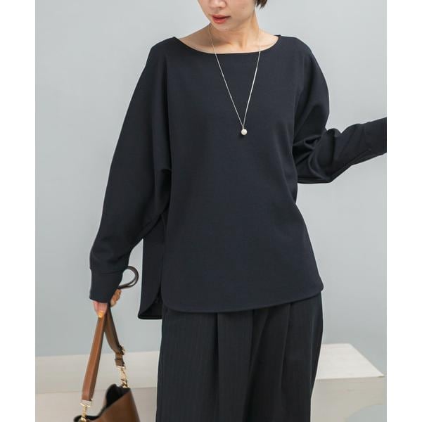 アーバンリサーチ ロッソ（URBAN RESEARCH ROSSO）/ニットジョーゼットドルマンプルオーバー