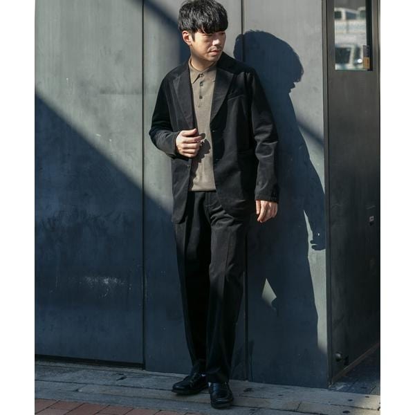 アーバンリサーチ ロッソ（URBAN RESEARCH ROSSO）/『XLサイズあり』起毛カットツイルセットアップ