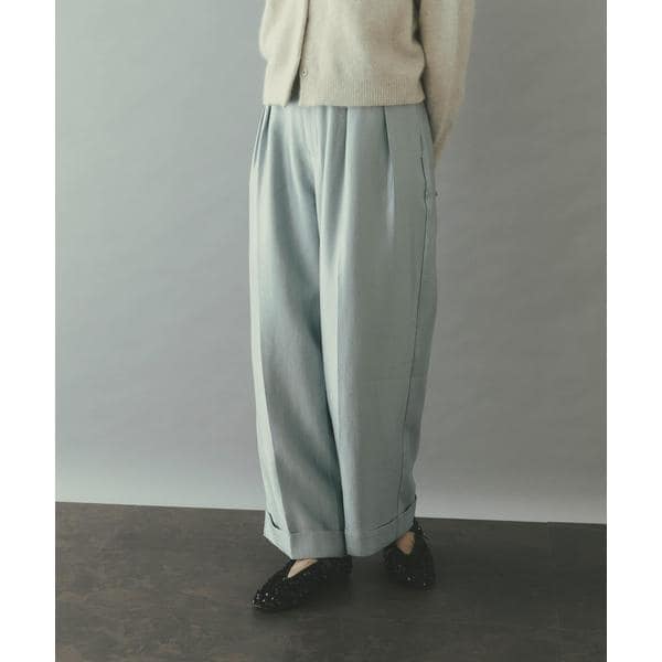 アーバンリサーチ ロッソ（URBAN RESEARCH ROSSO）/ブライトツイルタックパンツ