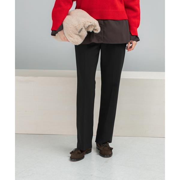 アーバンリサーチ ロッソ（URBAN RESEARCH ROSSO）/スリットフレアストレッチパンツ