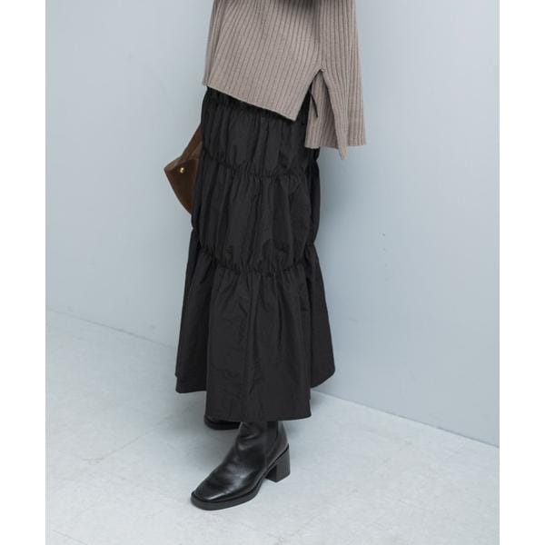 アーバンリサーチ ロッソ（URBAN RESEARCH ROSSO）/ブライトシャーリングスカート