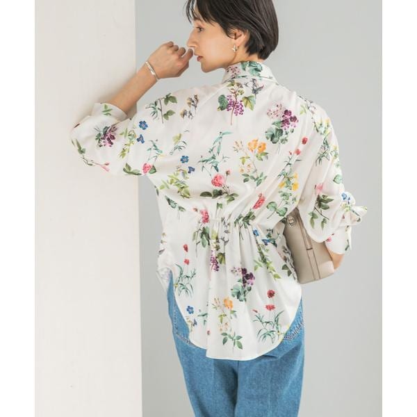 アーバンリサーチ ロッソ（URBAN RESEARCH ROSSO）/ボタニカルプリントデザインシャツ