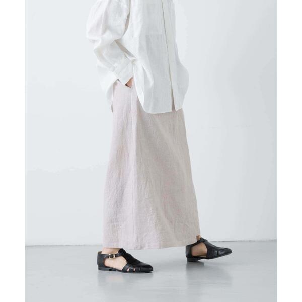 かぐれ（kagure）/リネンラミーラップスカート