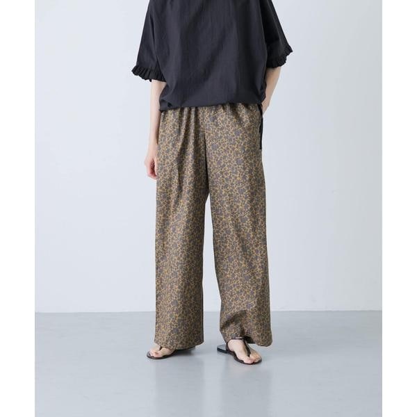 かぐれ（kagure）/コットン小花柄イージーパンツ