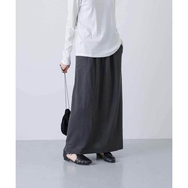 かぐれ（kagure）/リネンカットストレートスカート