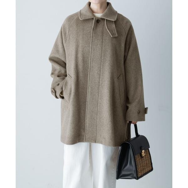 かぐれ（kagure）/ウールバックタックショートコート