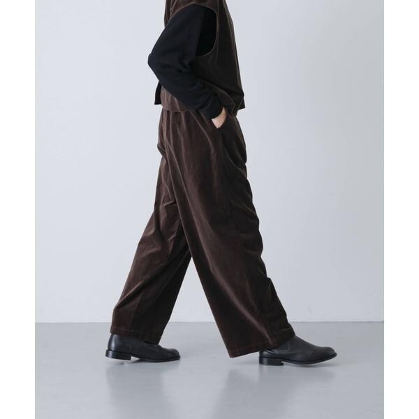 かぐれ（kagure）/コットンベルベットイージーパンツ
