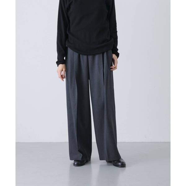 かぐれ（kagure）/ウォッシャブルウールツイルパンツ
