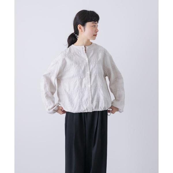 かぐれ（kagure）/シャドーチェックドロストカーディガン