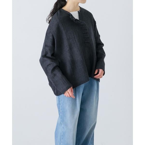 かぐれ（kagure）/ウールワイドフリルプルオーバー