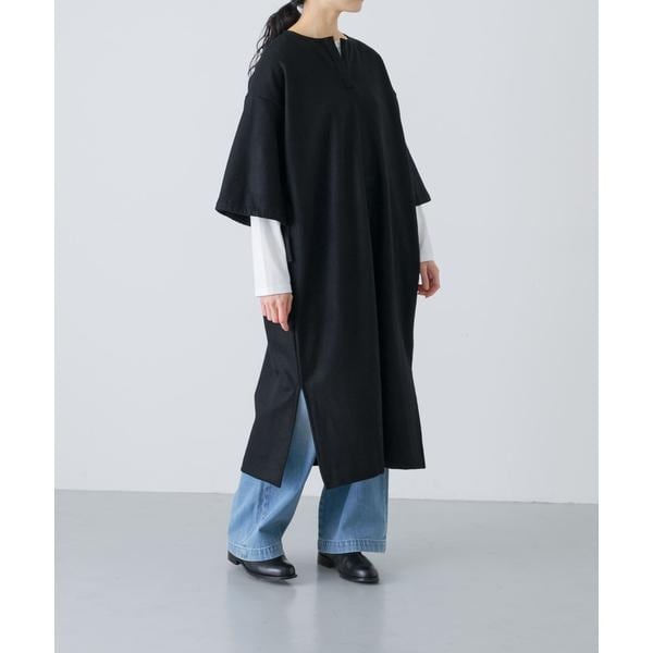 かぐれ（kagure）/ウールオーバーワンピース