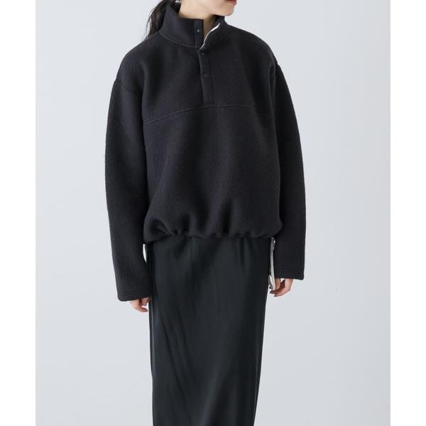 かぐれ（kagure）/ウールコットンフリースプルオーバー