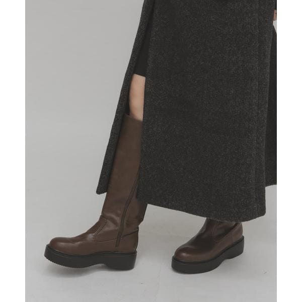 KBF（KBF）/プラットフォームロングブーツ