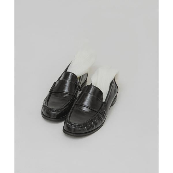 KBF（KBF）/ギャザーデザインローファー