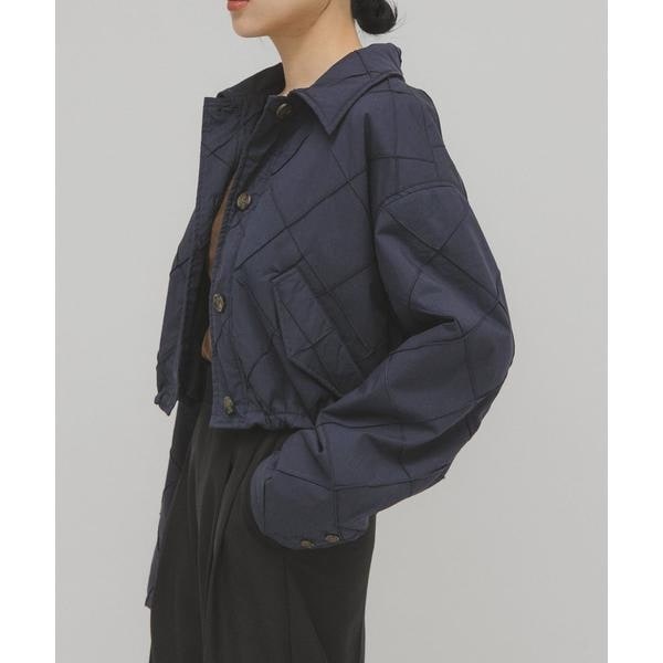 KBF（KBF）/キルティングシャツブルゾン