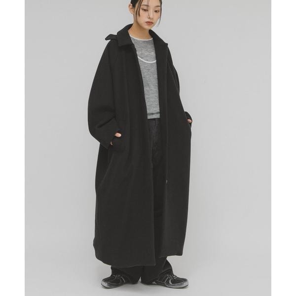 KBF（KBF）/ステンカラーコクーンロングコート