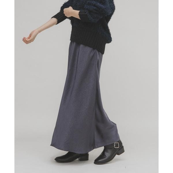 KBF（KBF）/クラッシュサテンナロースカート