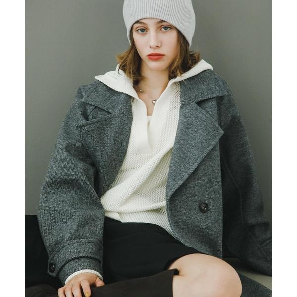 センスオブプレイスバイアーバンリサーチ（SENSE OF PLACE）/テーラードミドルコート