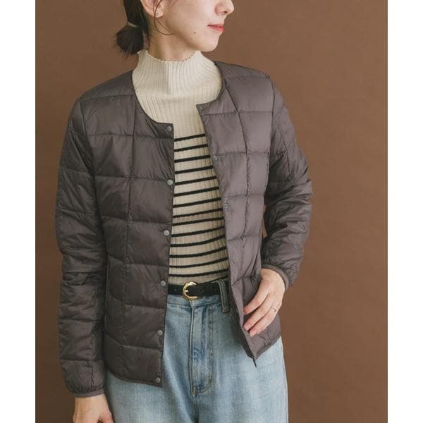 アイテムズ アーバンリサーチ（ITEMS URBAN RESEARCH）/TAION　CREW NECK BUTTON DOWN JACKET