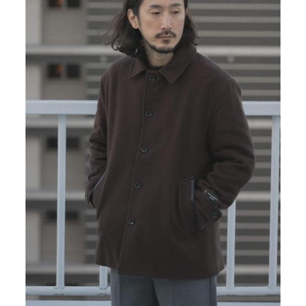 アイテムズ アーバンリサーチ（ITEMS URBAN RESEARCH）/尾州ウール ショートコート