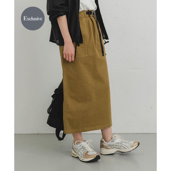 エカル（EKAL）/『別注』GRAMICCI　ストレッチツイルスカート