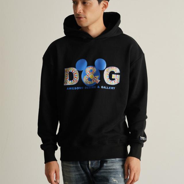 トランジション（TRANSITION）/【AWESOME】 D & G Mickey Art HOODY　D＆G ミッキーアートフーディー