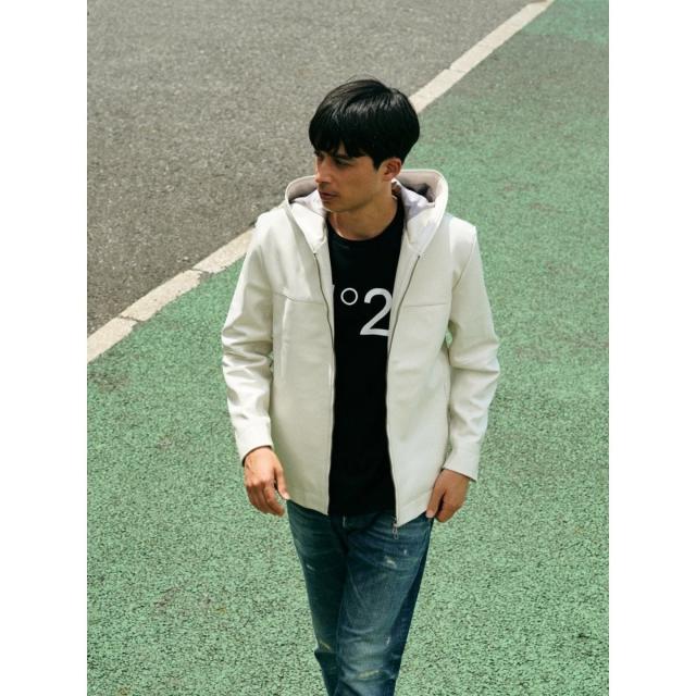 カスタムカルチャー（CUSTOM CULTURE）/【Custom Culture】 ラムレザー パーカー