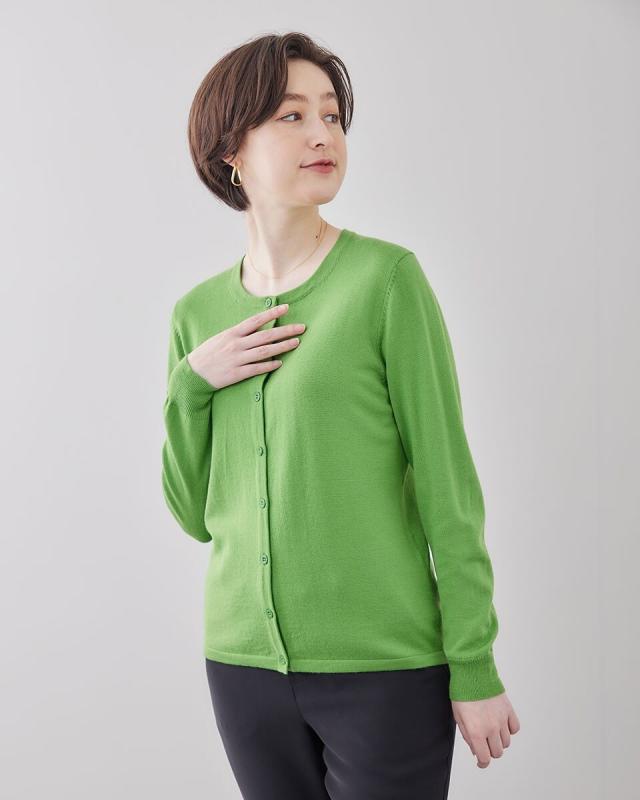 マリサグレース（Marisa Grace）/クルーネックカーディガン シーズンカラー